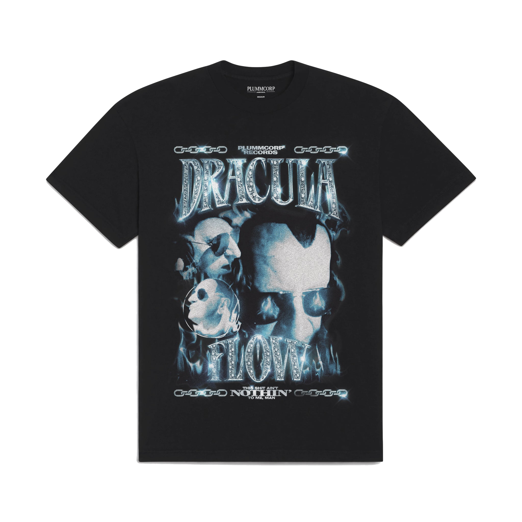 Black Dracula Flow Tee – PLUMMCORP AUDIOVISUAL